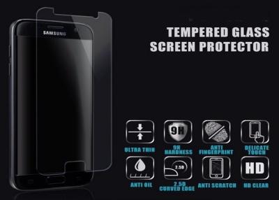 China Samsung S7 Durable Samsung Tempered Glass Screen Protector Anti Fingerprint 0.3mm for sale
