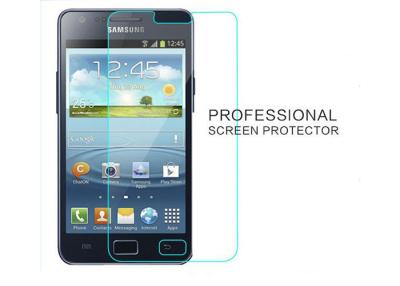 China 2.5 D Samsung I9100 Samsung Tempered Glass Screen Protector Oleophobic Coating for sale