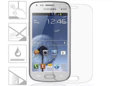 China Crystal Clear Anti Bubble Screen Protector , Samsung S7582 Tempered Glass Film Protection for sale