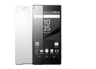 China Premium Tempered Glass Screen Cover , Anti Shock Sony Z1 Screen Protector for sale