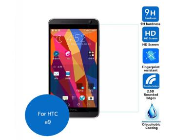 China 0.33mm Mobile Privacy Screen Guard , AGC Glass HTC One E9 Screen Protector for sale