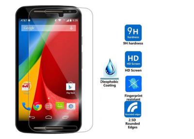 China Asahi 2.5 D Tempered Glass Anti Fingerprint Screen Protector Shatterproof For Moto G for sale