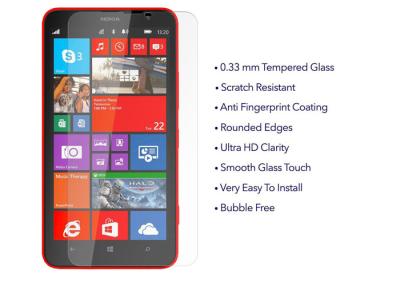China 9H Hardness Nano Coating Screen Protector Toughened Glass For Nokia Lumia 635 for sale