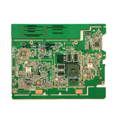 China Bare Board PCB Contract Manufacturing - 1L to 8L Multi-Layer HDI PCBs with FR4, Teflon, Rogers Materials for sale