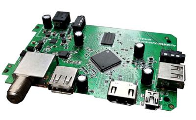 China FR-4 PCB Assembly IPC Class 2/3 Standard 5-Layer 4mil Line Quickturn Service for sale