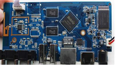 China Full Turnkey PCB Assembly with Immersion Gold/Silver Finish, RoHS Compliant & 0201 Chip Capability for sale