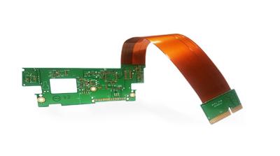 China FR-4 4-Layer Rigid-Flex PCB Assembly Service with 0.10mm Minimum Hole Diameter and Fast Turnaround for Low Volume Production for sale