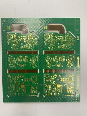 China FR4 Tg170 2-Layer Rigid-Flex PCB with 0.1mm Line Spacing and 0.2-7.0mm Thickness Range for sale