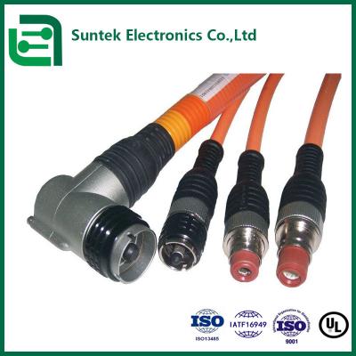 China TE Cable Wire Harness Assembly AWG26 AWG28 1000V Testing Voltage 280 mOhm Resistance with Molex Connector for sale