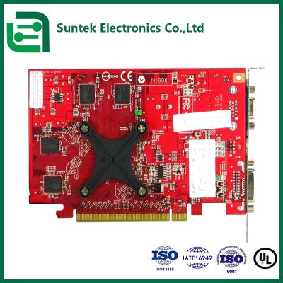 China High-Speed PCB Gold Finger Board 8L with ENIG Finish for sale