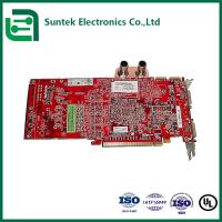 China Printed Circuit Board Turnkey Manufacturer in China and Cambodia Red soldermask PCB ENIG Surface Finish for sale
