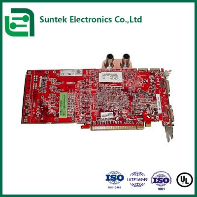 China Printed Circuit Board Turnkey Manufacturer in China and Cambodia Red soldermask PCB ENIG Surface Finish for sale