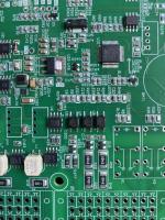 China Green Solder Mask Power Protection PCB Assembly with Blue Soldermask and White Silkscreen for sale