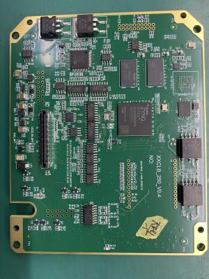 China Lead or Lead Free Power Protection PCB Assembly with Green Solder Mask Color and RoHS Certification for sale