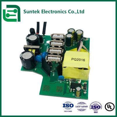 China Customized FR4 Turnkey PCB Assembly with Green Solder Mask and 100% Electrical Testing for sale
