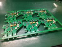 China 5G Communication RF PCBA Rogers 4350B 8-Layer Board Impedance Control 0.2mm Trace for sale