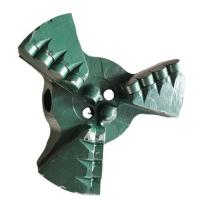 China 4 7/8 Inch 124mm 3 Wing Step Drag Bit 2 3/8 API REG Water Well Drilling for sale