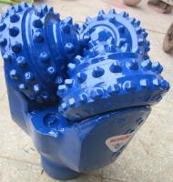 China 7 5/8 Inch Steel Tooth Three Cone Rock Bit for Water Well Rotary Drilling 40kg for sale