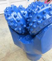 China 7 5/8 Inch Steel Tooth Three Cone Rock Bit for Water Well Rotary Drilling 40kg for sale