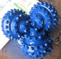 China 7 5/8 Inch Steel Tooth Three Cone Rock Bit for Water Well Rotary Drilling 40kg for sale