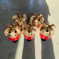 China 6 Inch PDC Drill Bit 5 Blades High Manganese Steel for Sandstone Drilling Customizable for sale