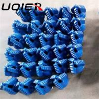China High Manganese Steel PDC Drag Bit 4 Wings Male Thread 3 Inch for Borehole Drilling Customization for sale