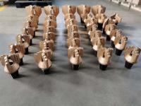 China Forged Alloy Steel Well Drilling Scraper Bit 4 Year Warranty Drilling Equipment for sale