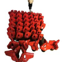 China UQIER 9 7/8 Inch IADC635 Tricone Rock Bit 250mm for Oilfield Water Well Drilling for sale