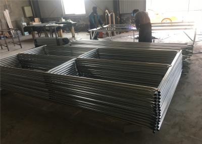 China 8'x12' steel construction fence panels mesh spacing 2½
