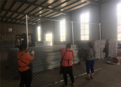 China 6 foot x 12 foot chain mesh temporary fence panels mesh  2