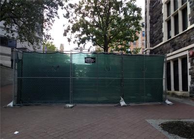 China 6'x12' temporary chain link fence steel tubing 1½