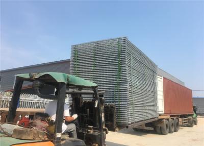 China temporary chain link fence panels 6'x12' construction fence mesh spacing 60mm x 60mm x 2.70mm for sale