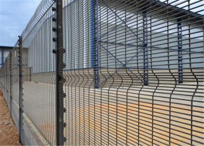 China 12.7mmx76.20mmx 3.5mm diameter anti climb mesh 2000mmx2515mm powder coated RAL interpon brand for sale