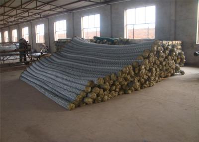 China Galvanized Steel and PVC Coated Galvanized Steel Chain Link Fence Netting for sale