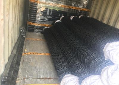 China 9 gauge 0.148” *3.76 mm mesh aperture 57mm*57mm chain mesh fabric 3.5'x25' roll size for sale