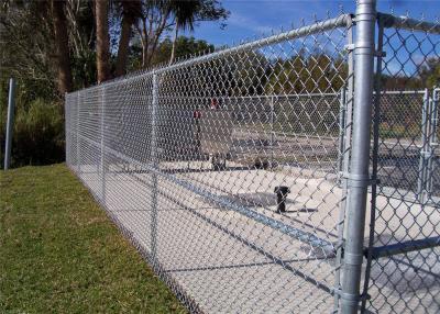 China galvanized chain link fence(diamond wire mesh)/pvc coated chain link fence for sale