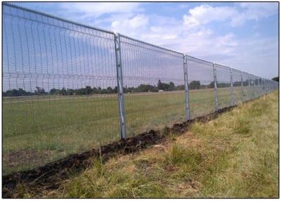 China ultra 358 vinyl welded mesh security fencing 4mm 76.2*12.7mm for prisons, airports, laboratories, secure hospitals for sale