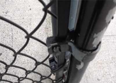 China Galvanized PVC Coated Security Chain Link Mesh Fence for sale