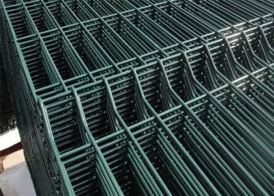 China 6 Gauge, 2-inch x 6 inches,1.8 m x 2.4 m, Three peaks curved welded wire mesh fence panel for sale