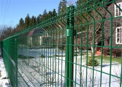 China PVC Powder Coated Galvanized Metal Welded Wire Mesh Fence for sale