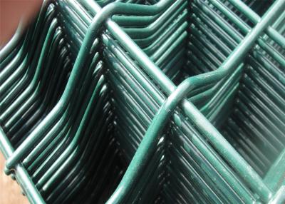 China 1030mm x 2500mm 3D Wire Mesh Fence Post and Clamp mesh opening :50mm x 200mm for sale