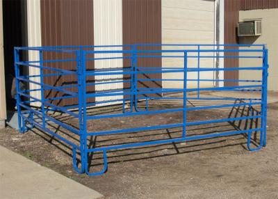 China 4ft x 9ft Cattle Horse yard panels for United States Farm 40mm tubing cattle fence panels for sale