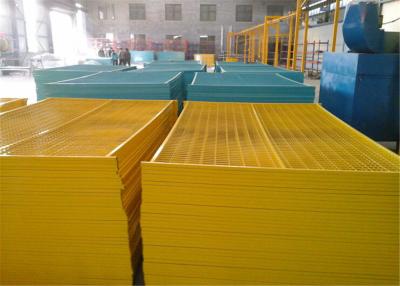 China 6'x9.6' canada standard construction fencing panels frame 1.2