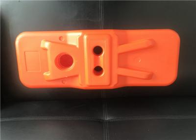 China Filled Water Temporary Fencing Foot 600 x220x150mm No concrete HDPE fence base for sale