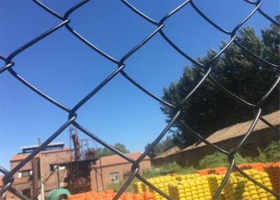China Pvc Coated Cyclone Wire Chain Link Fence 1.5mm To 5.00mm  Diameter Woven Mesh for sale