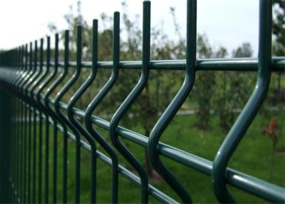 China Wire Mesh Fence Panels Coated Blue and Dark Green With Powder Coated 2230mm x 2500mm for sale