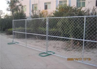 China Hot Dipped Galvanized 1.6mm Wall Thickness Temporary Chain Link Fencing Panels for sale
