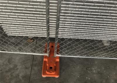 China 8'x12' temporary chain link fence panels diameter wire 11.5ga chain link mesh 2