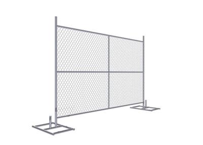 China Cross brace 6'x8' Construction Fence Panels 1.625