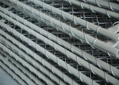 China Construction Site 8'x12' OD 35mm wall thickness 1.5mm cross brace 32mm temporary chain link fencing for sale